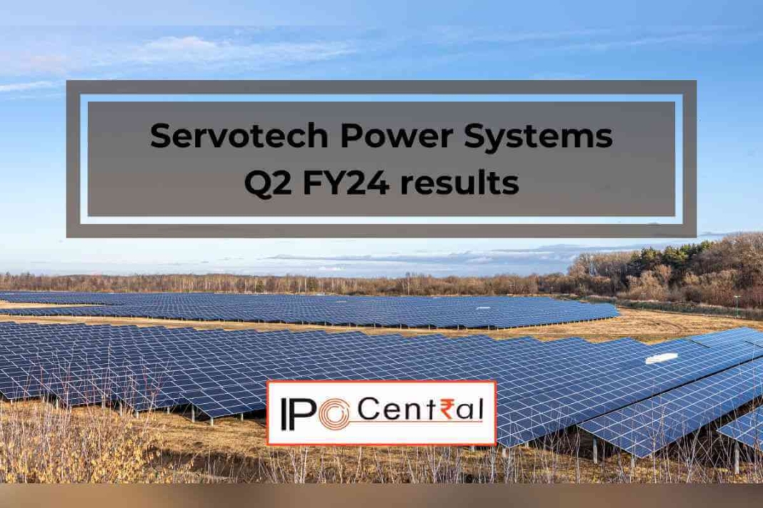 Servotech Power Systems Q2 FY25 Reports Impressive Growth With ...