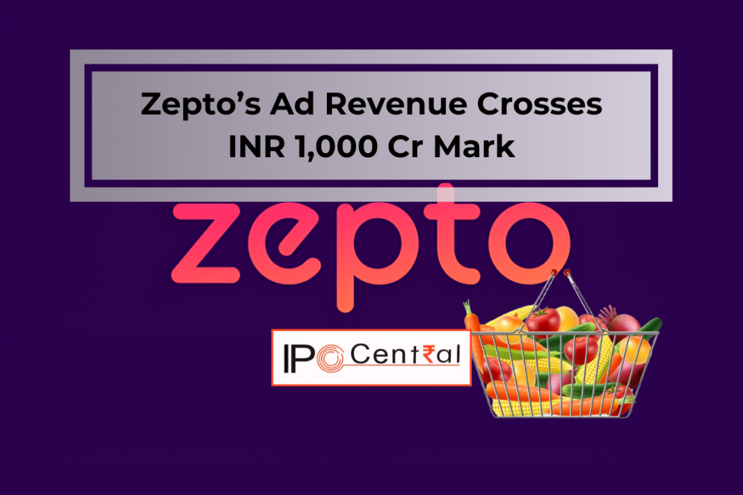 Zepto Surpasses INR 1,000 Crore In Annualized Ad Revenue